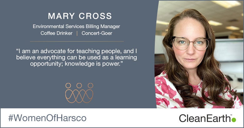 Women of Harsco: Mary Cross' Story | Clean Earth