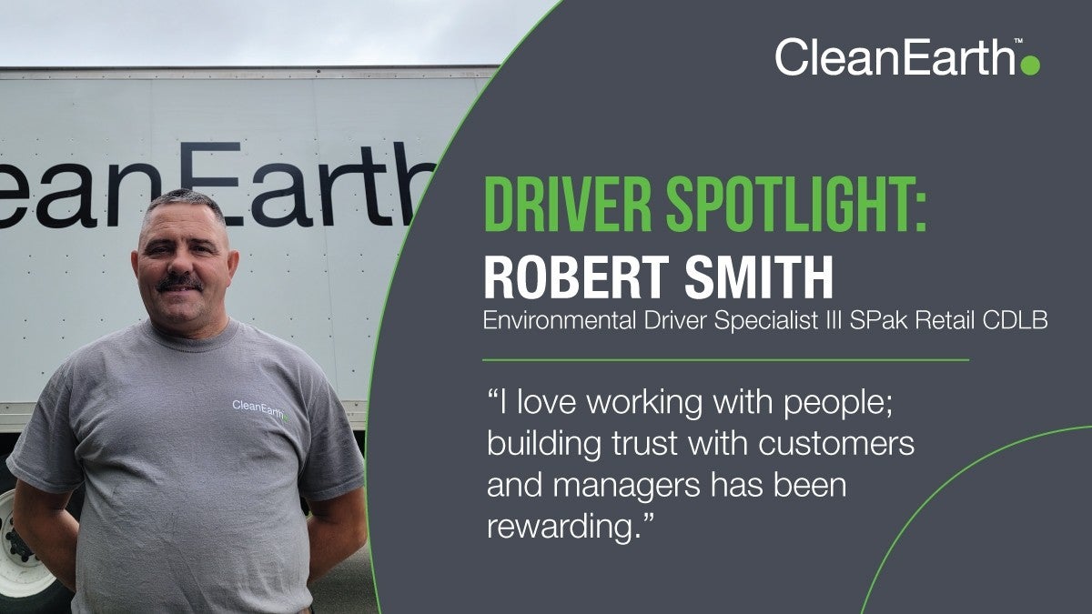 Driver Spotlight: Robert Smith's Story | Clean Earth
